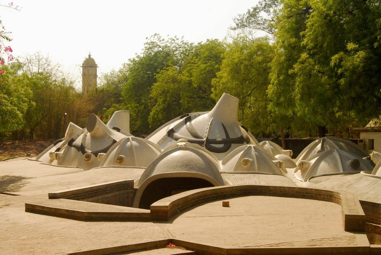 Amdavad Ni Gufa Ahmedabad: The Underground Cave Building