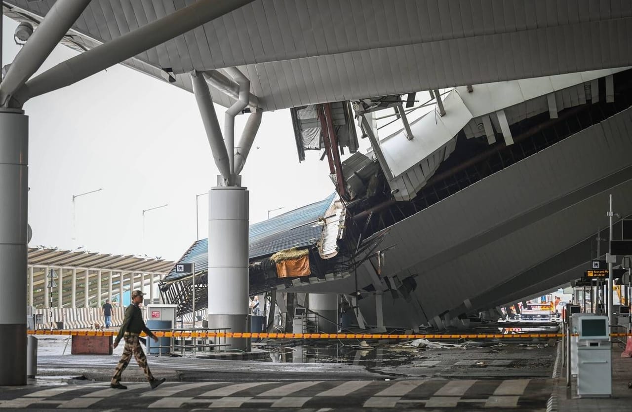 Delhi Airport Roof Collapse: Terminal 1 Operations Suspended