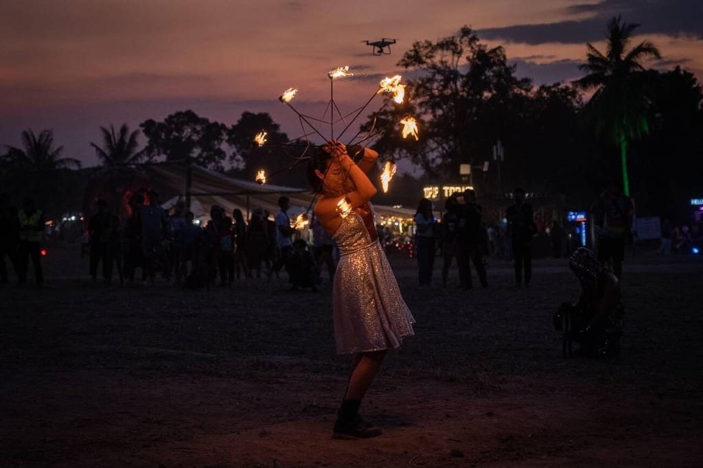 Unforgettable Fire Show in Thailand: Best Spots, Timing, and Tips!